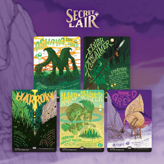Magic the Gathering Secret Lair Garden Buds (Non-Foil) - Walmart.com