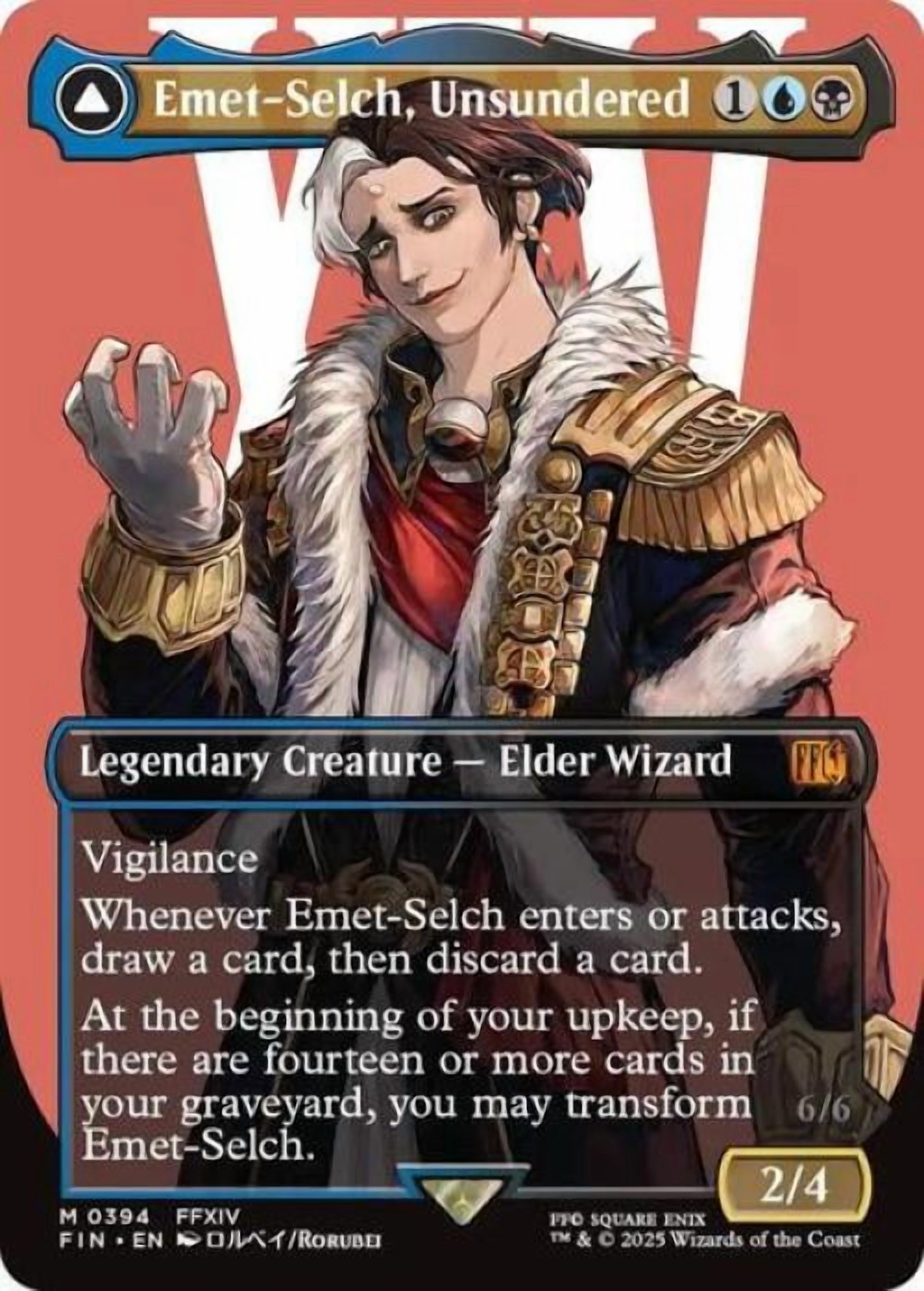 Magic the Gathering - Universes Beyond: FINAL FANTASY - Emet-Selch ...