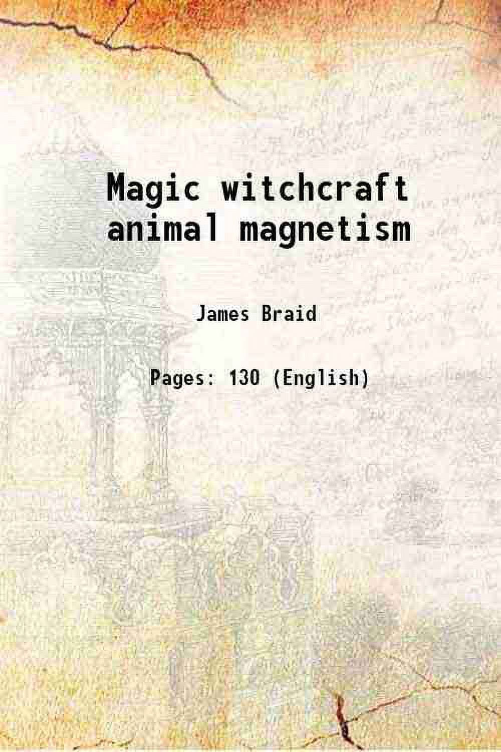 Magic witchcraft animal magnetism 1852 - Walmart.com