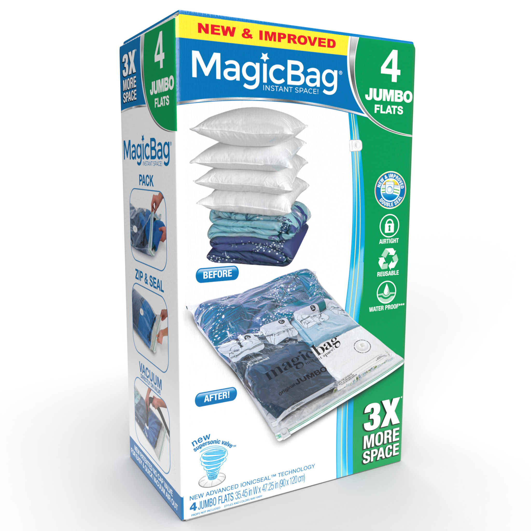 MagicBag Smart Design Instant Space Saver Storage - Hanging Extra Large ...