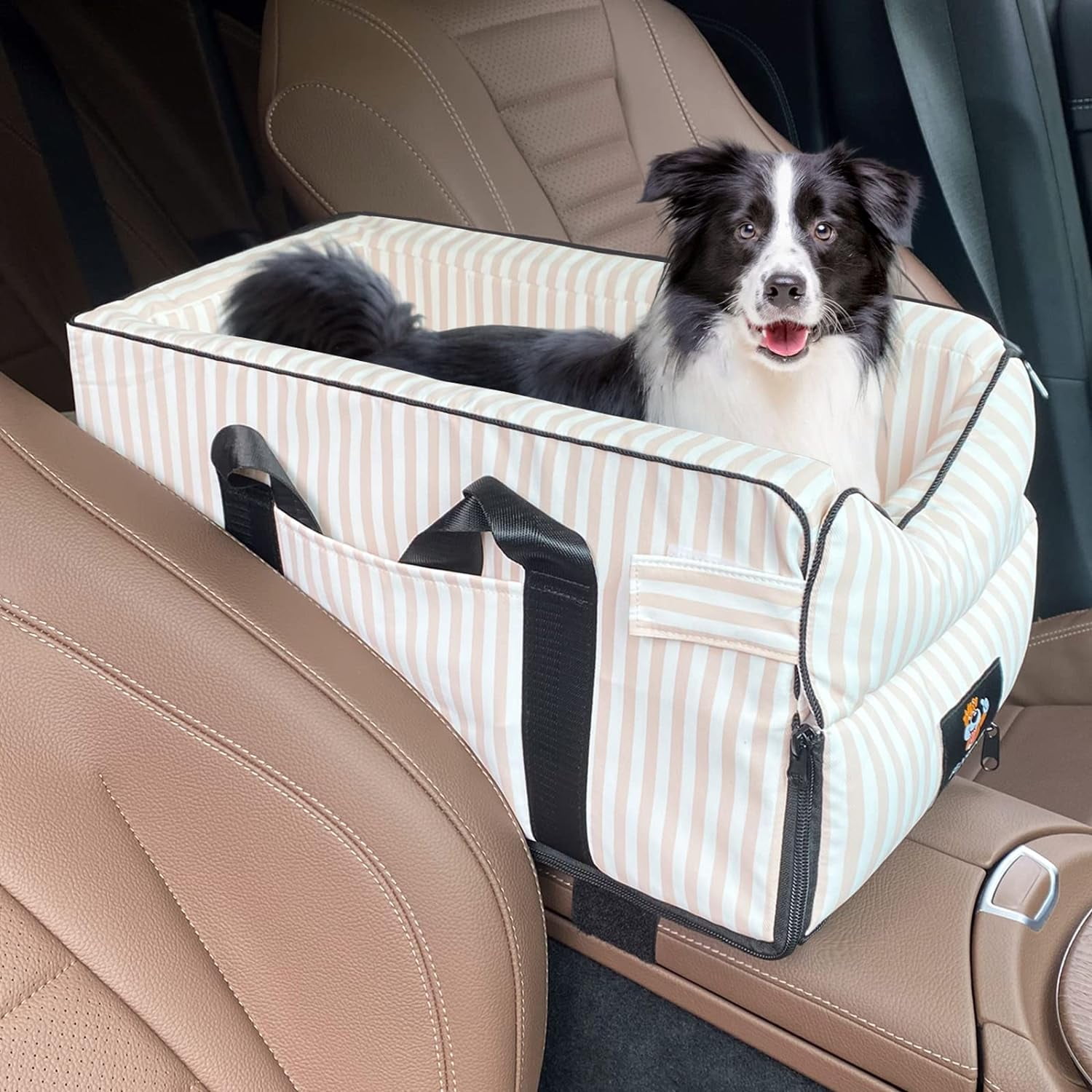 MagicFox Dog Console Car Seat for Small Dogs,Center Console Dog Seat ...