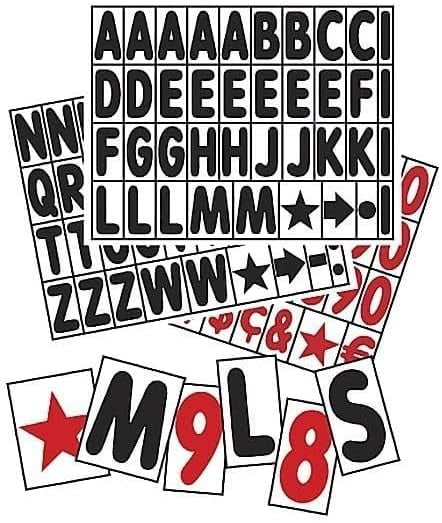 MagicMaster 4″ Letters/Numbers/Symbols Set for Swinger/Springer ...