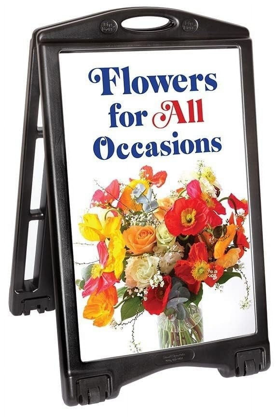 MagicMaster A-Plus® Sidewalk Message Board Sign Panels | Pack of 2 – 24 ...