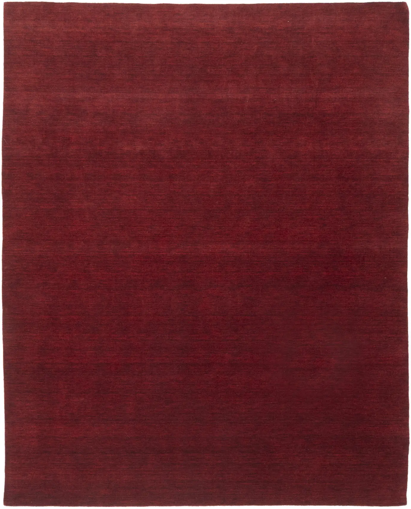 MagicRugs Modern Solid Color Maroon Red Indo Gabbeh 8X10 Oriental Area ...