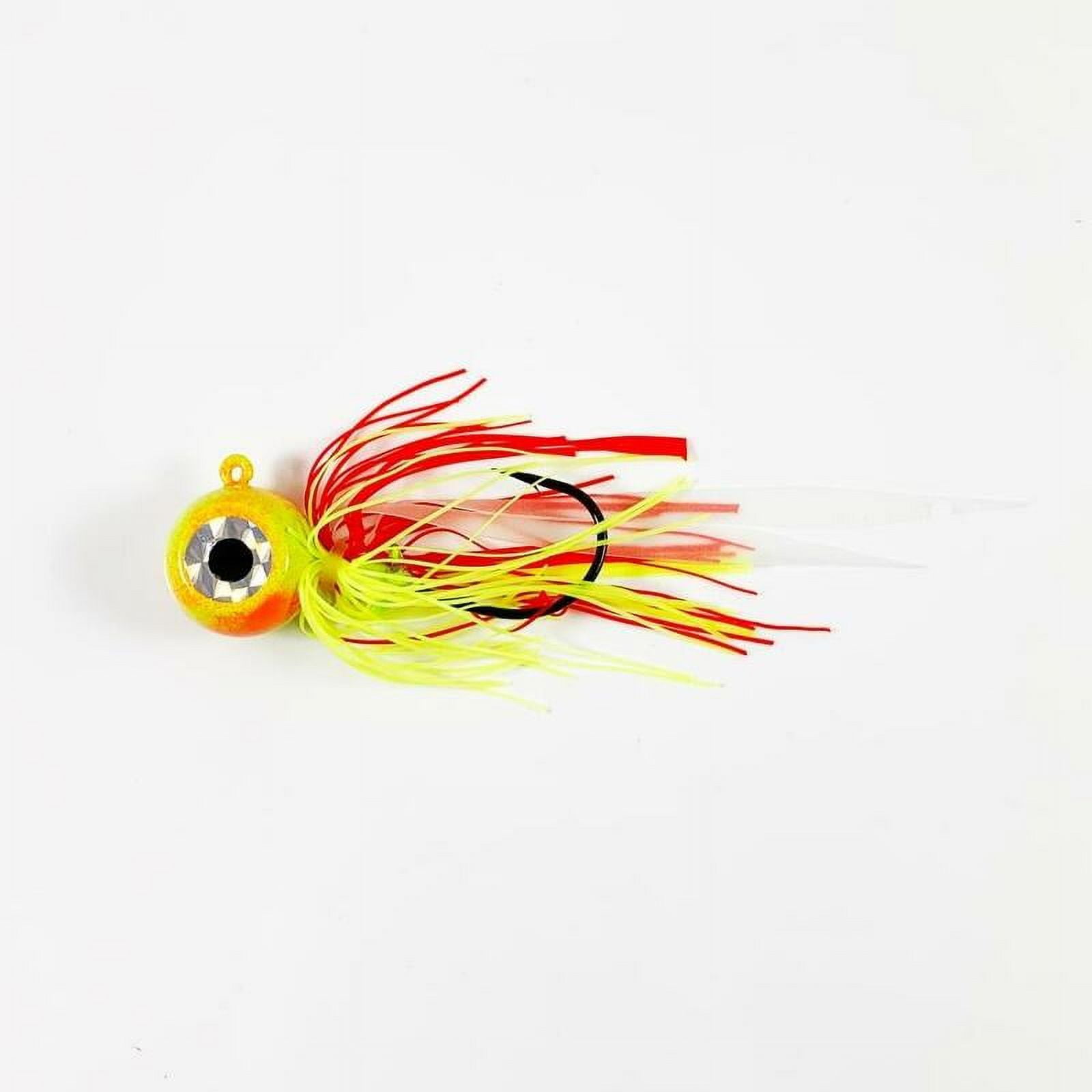MagicTail Hoochie Jig, Fire Tiger, 3/4oz - Walmart.com