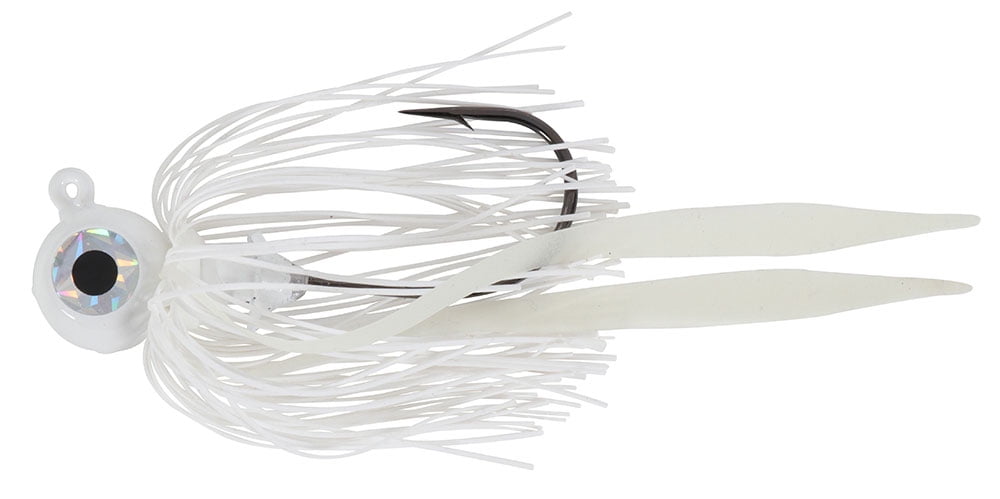 MagicTail Hoochie Jig, White, 4oz - Walmart.com