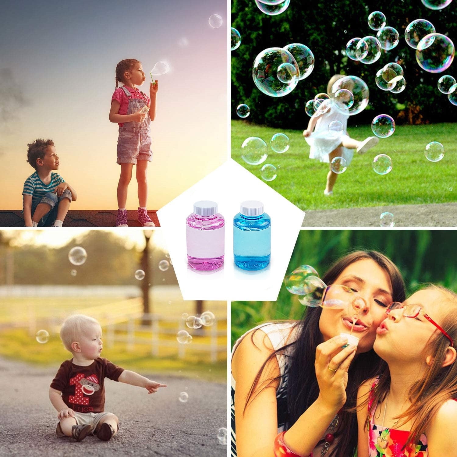 MagicWand Bubble Solution Refill for Klds – Large Strong Bubbles, No ...