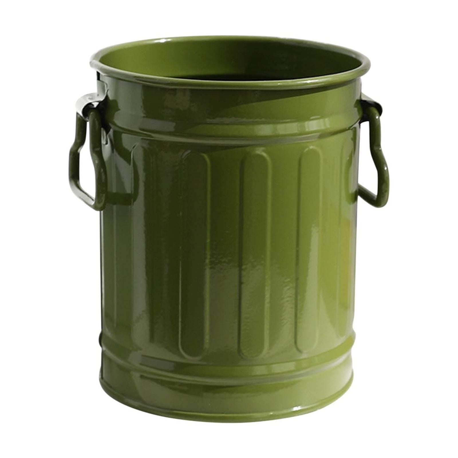 MagicXflow Metal Pen Holder, Mini Pencil Bucket with Handle, Desktop ...