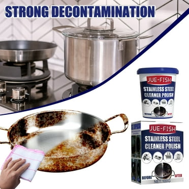 Vadktai Powerful Stainless Steel Cookware Cleaning Paste, Household ...