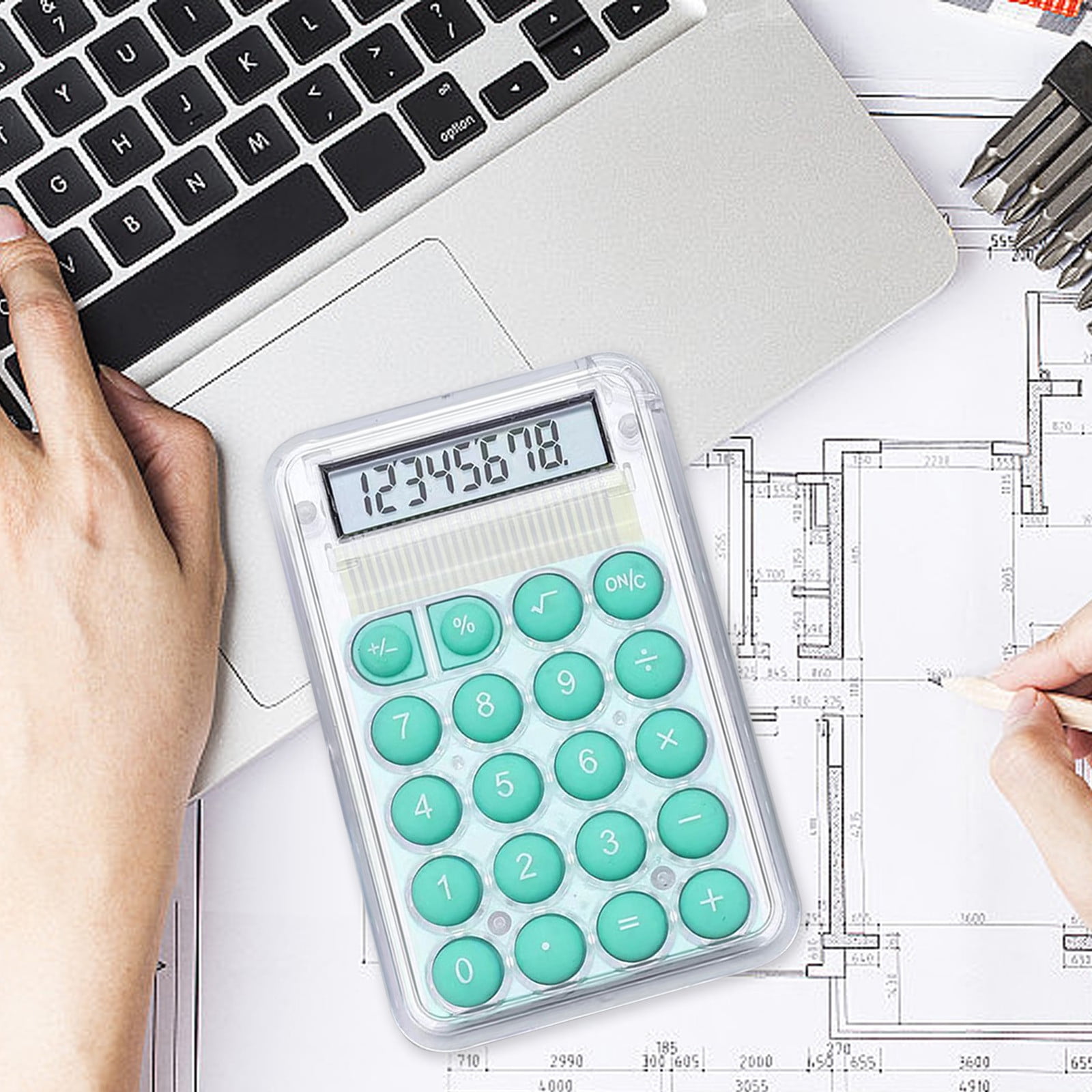 MagicXflow Pocket Size Mini Calculator,Small Calculators Bulk Handheld ...