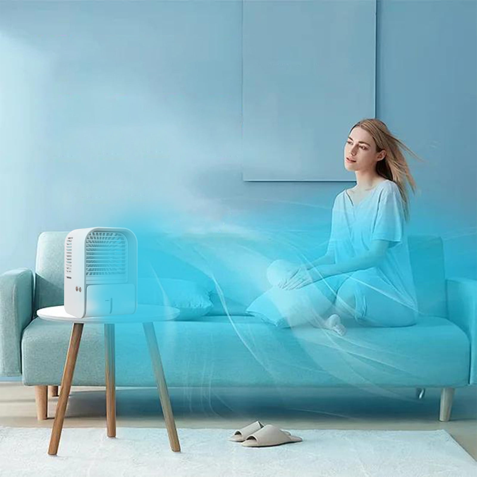 MagicXflow Portable Air Conditioners, Mini Room Air Conditioner with ...