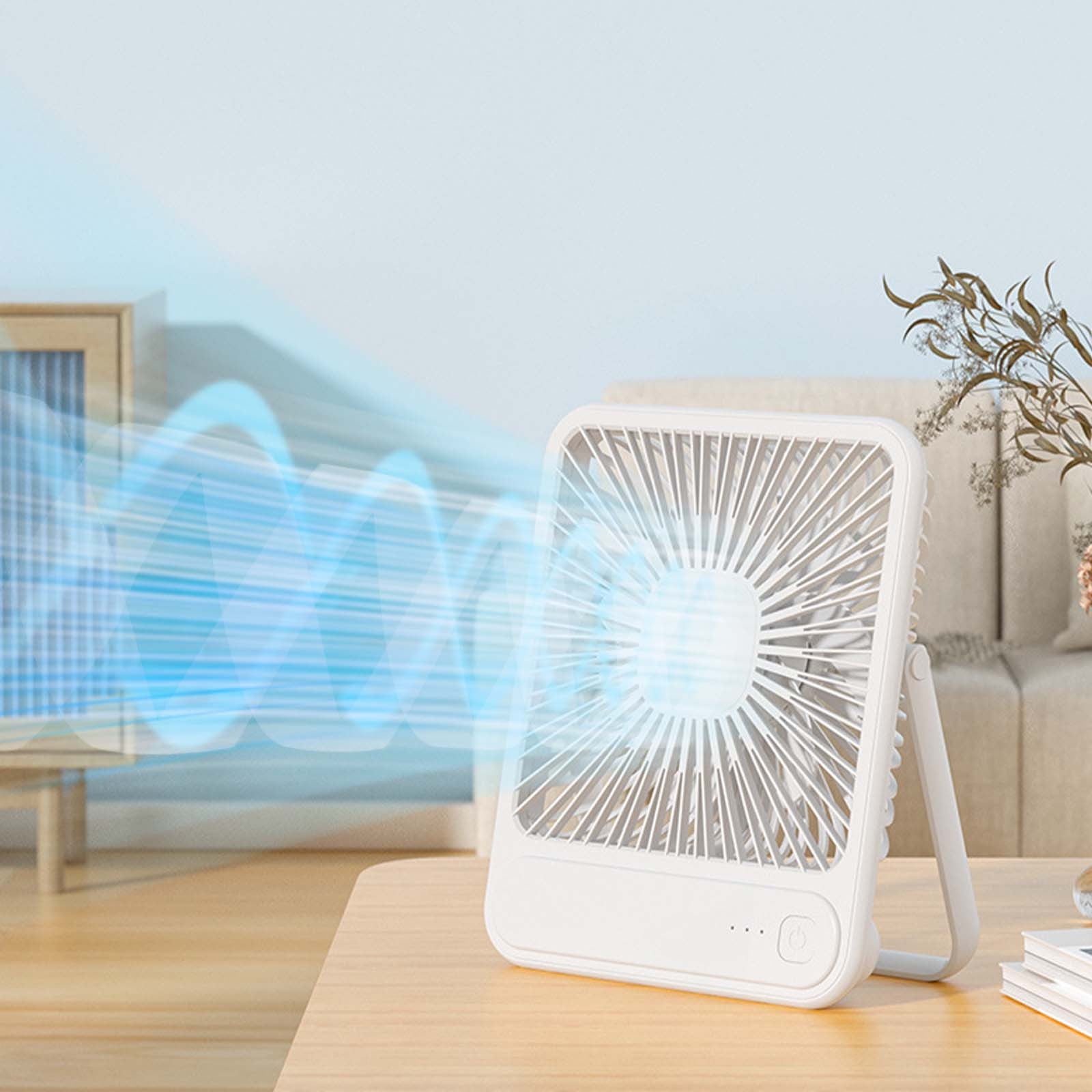 MagicXflow Portable Ice Fan,Air Cooler With water For Frost Cube Fan ...