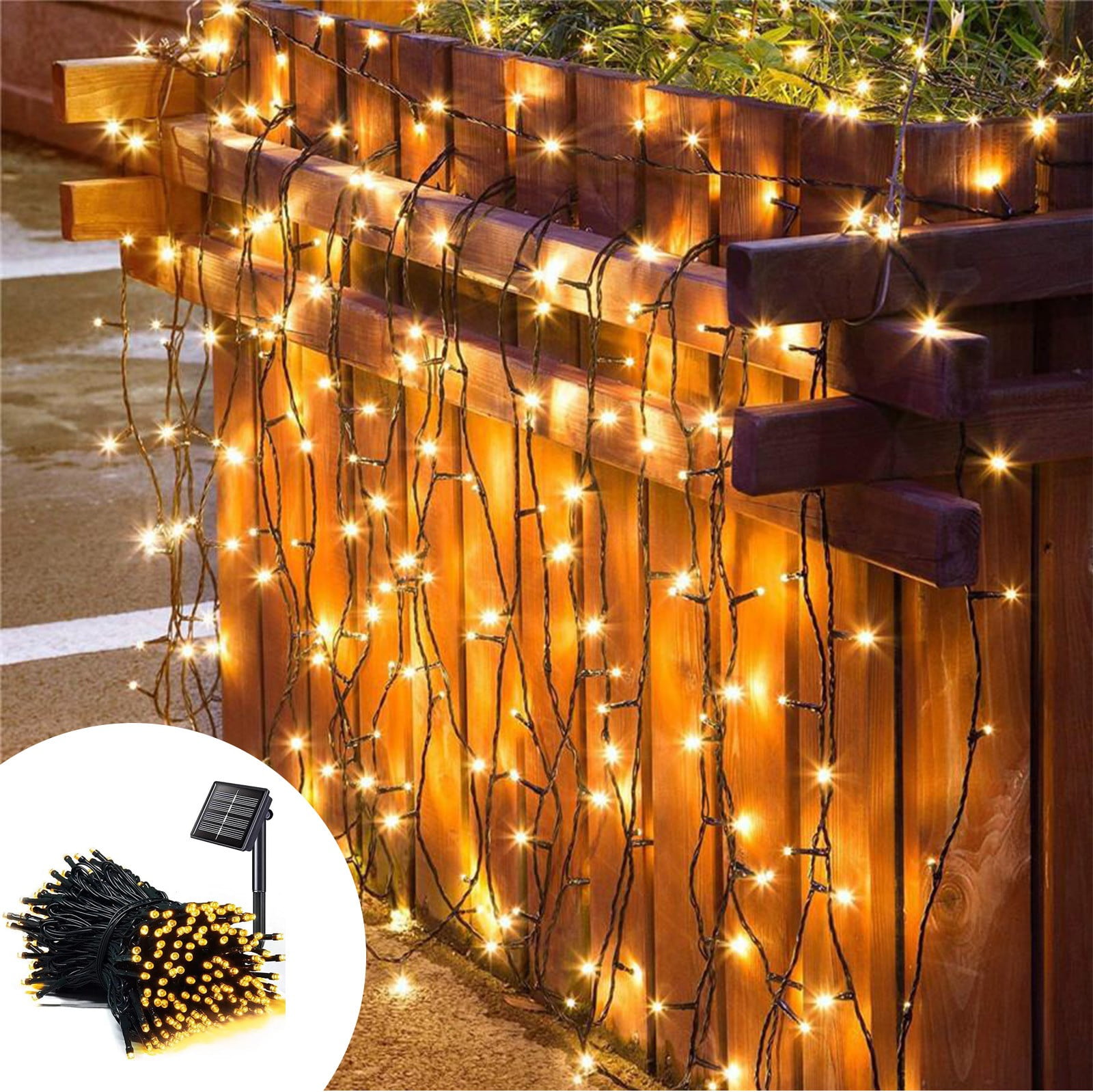 MagicXflow String Lights,Solar Outdoor Waterproof Full Star String ...