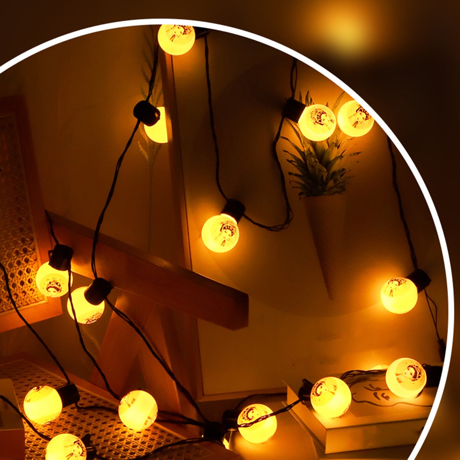 MagicXflow String Lights,led national tide orb string lights Decoration ...