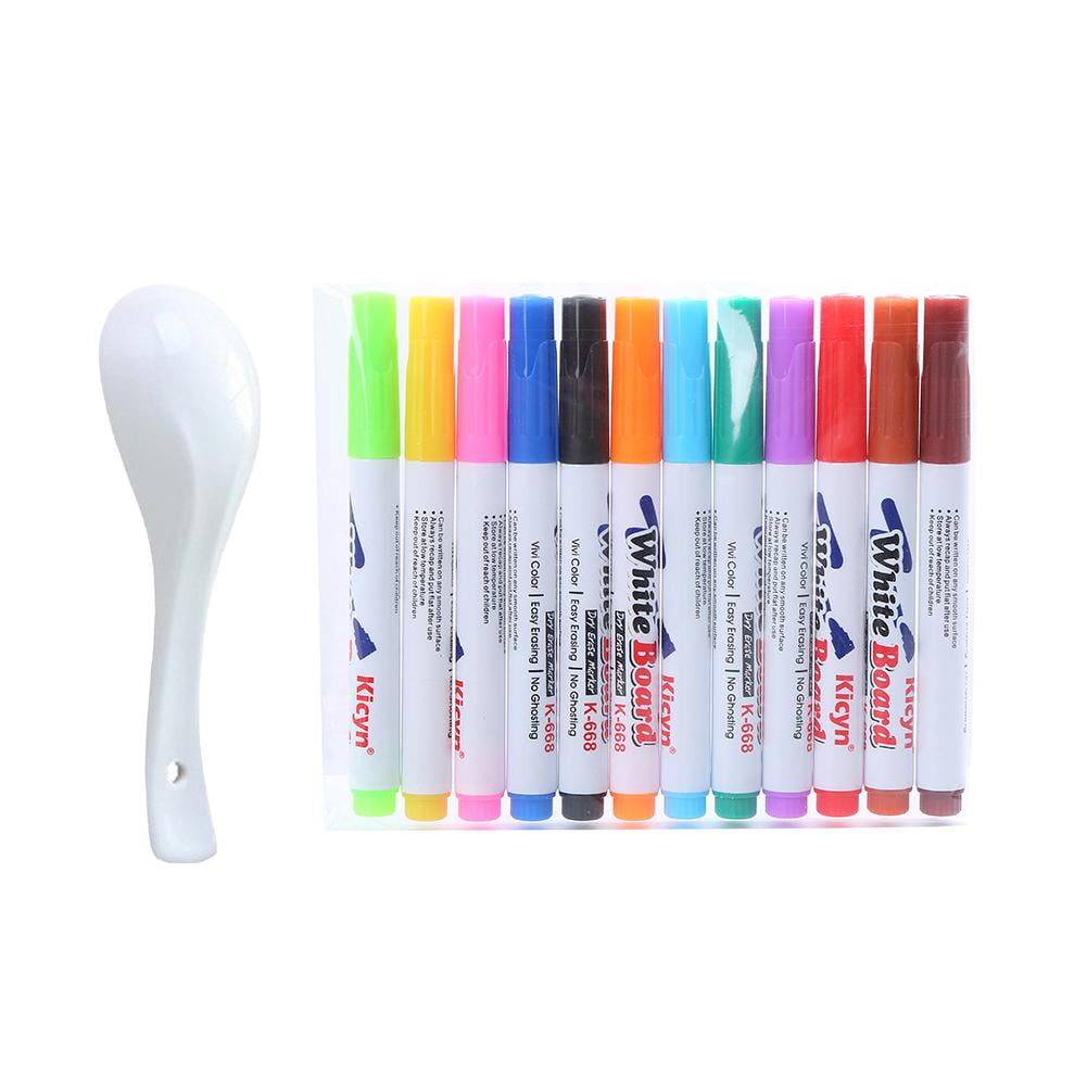 Magical 3D Painting Erasable Pen Water Floating Mark Marker Pen ...