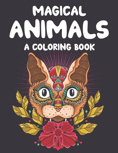 Magical Animals A Coloring Book : Mesmerizing Animal Patterns To Color ...