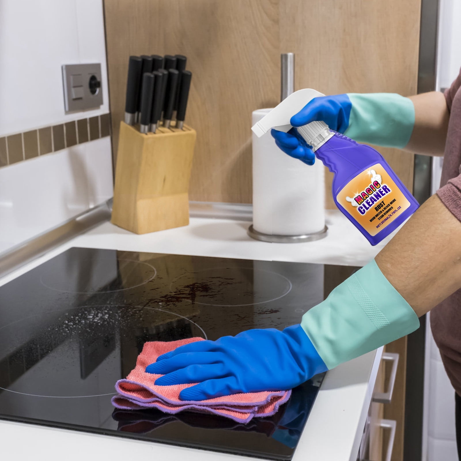 Magical Cleaner Rustys Stain, Hard Water Calcium Remover For Concrete ...