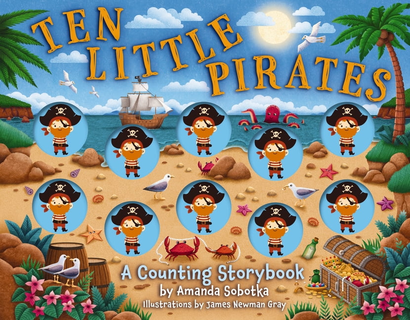 Magical Counting Storybooks Ten Little Pirates: A Counting Storybook ...
