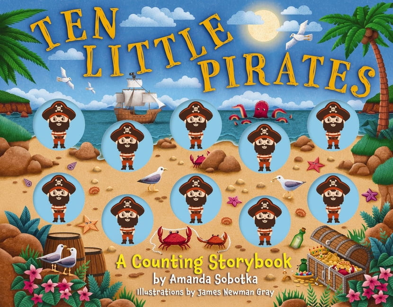 Counting Storybooks Ten Little Pirates: A Counting Storybook, (Board ...