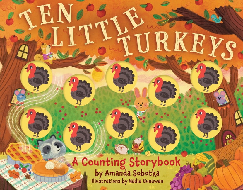 Counting Storybooks Ten Little Turkeys: A Counting Storybook, (Board ...