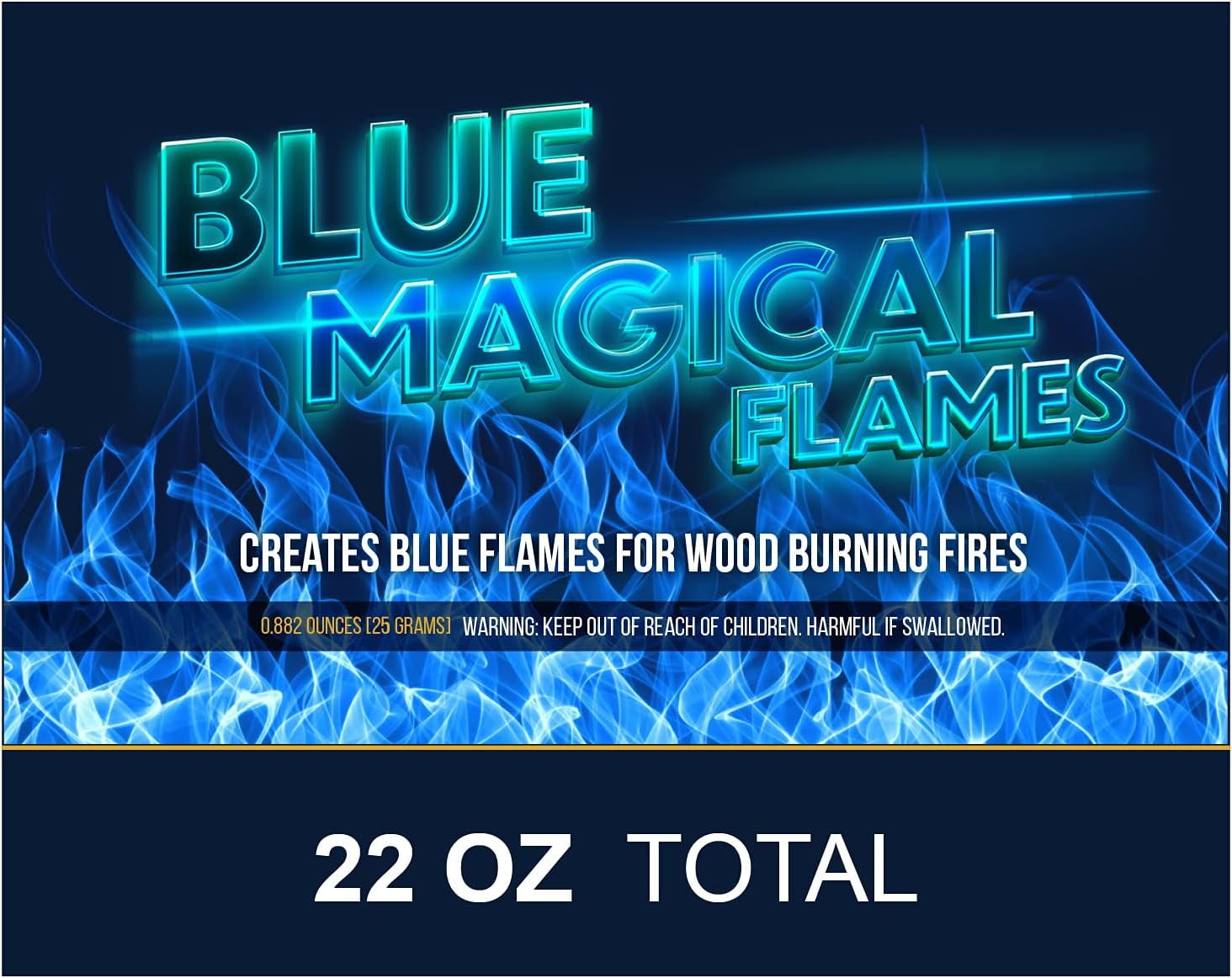 Magical Flames – Blue Flames - Create Blue Vibrant Flames for Fire Pit ...