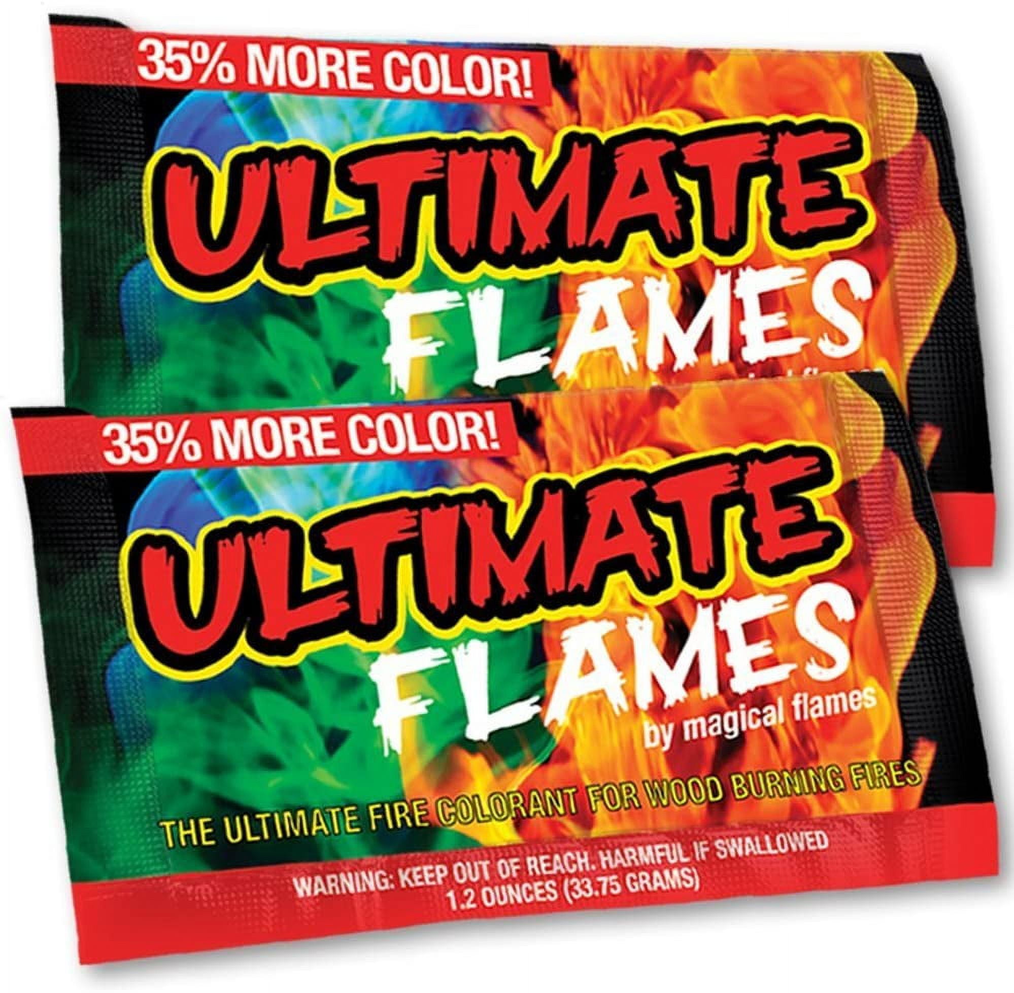 Magical Flames Fire Color Changing Packets for Campfires, Fire Pit ...