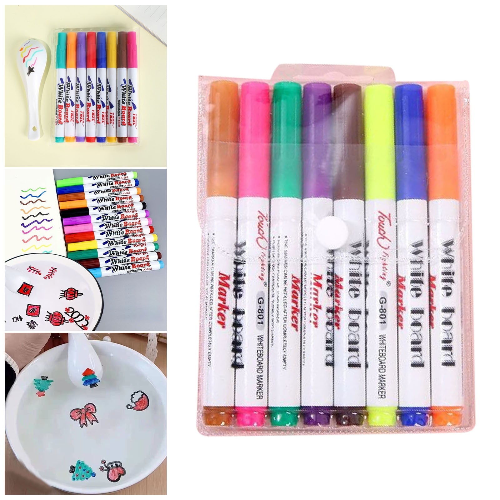 Magical Floating Drawing Kit Create Water Doodle Art with Ceramic Spoon ...