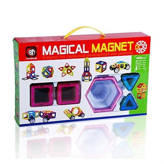 Magnetic Connect Set: Toddler Blocks Builders, Magical Magnet Building ...