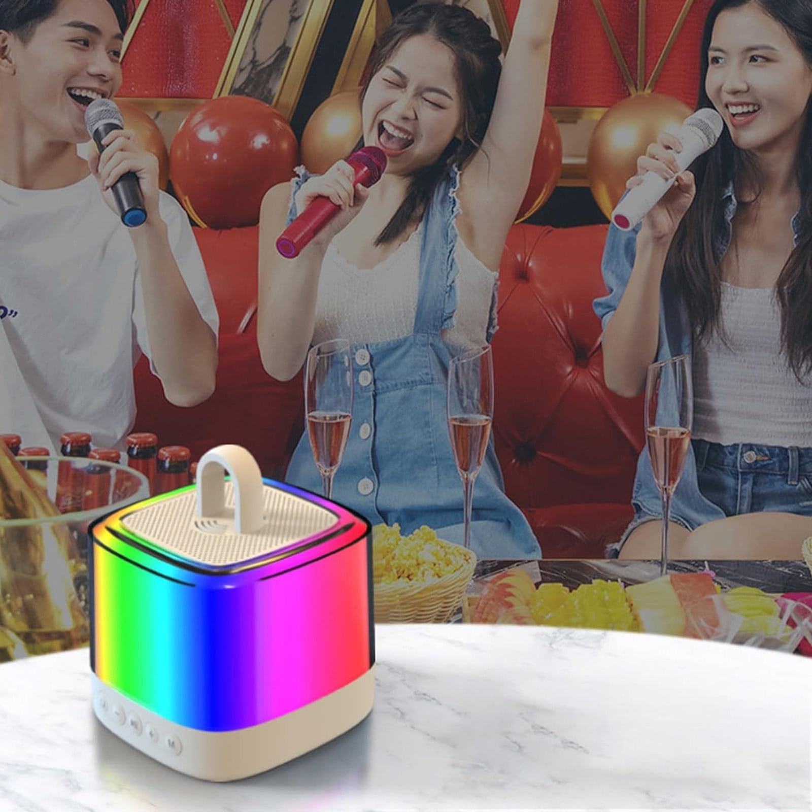 Magical Melodies: Children's Light Toy Speaker With Colorful Lights And ...