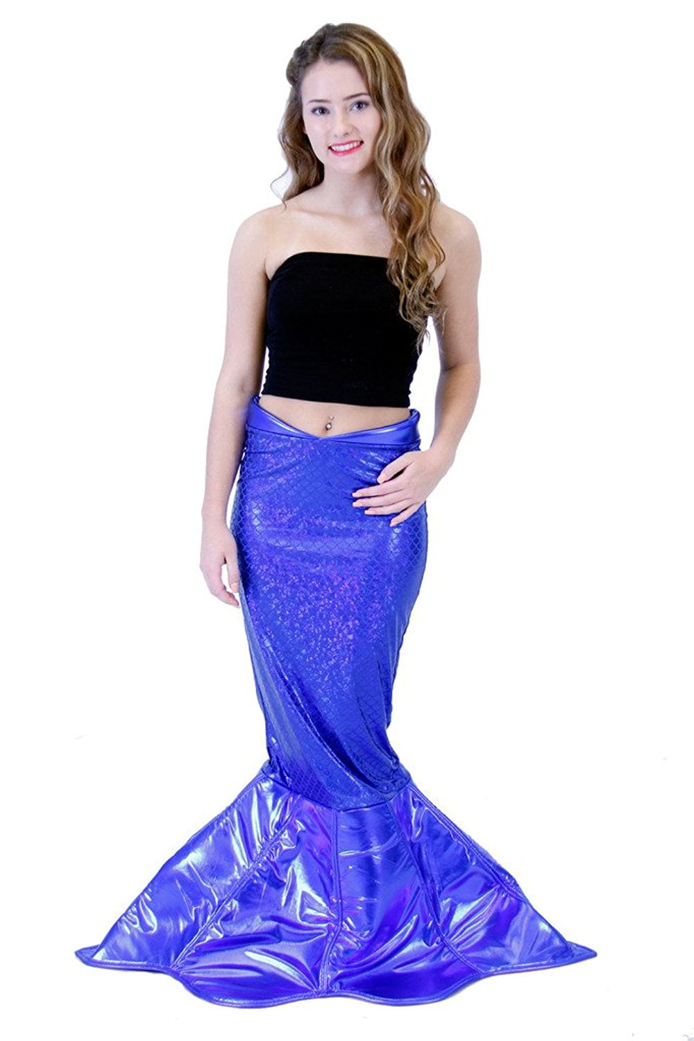 Magical Mermaid Sparkle Tail DELUXE Costume - Walmart.com
