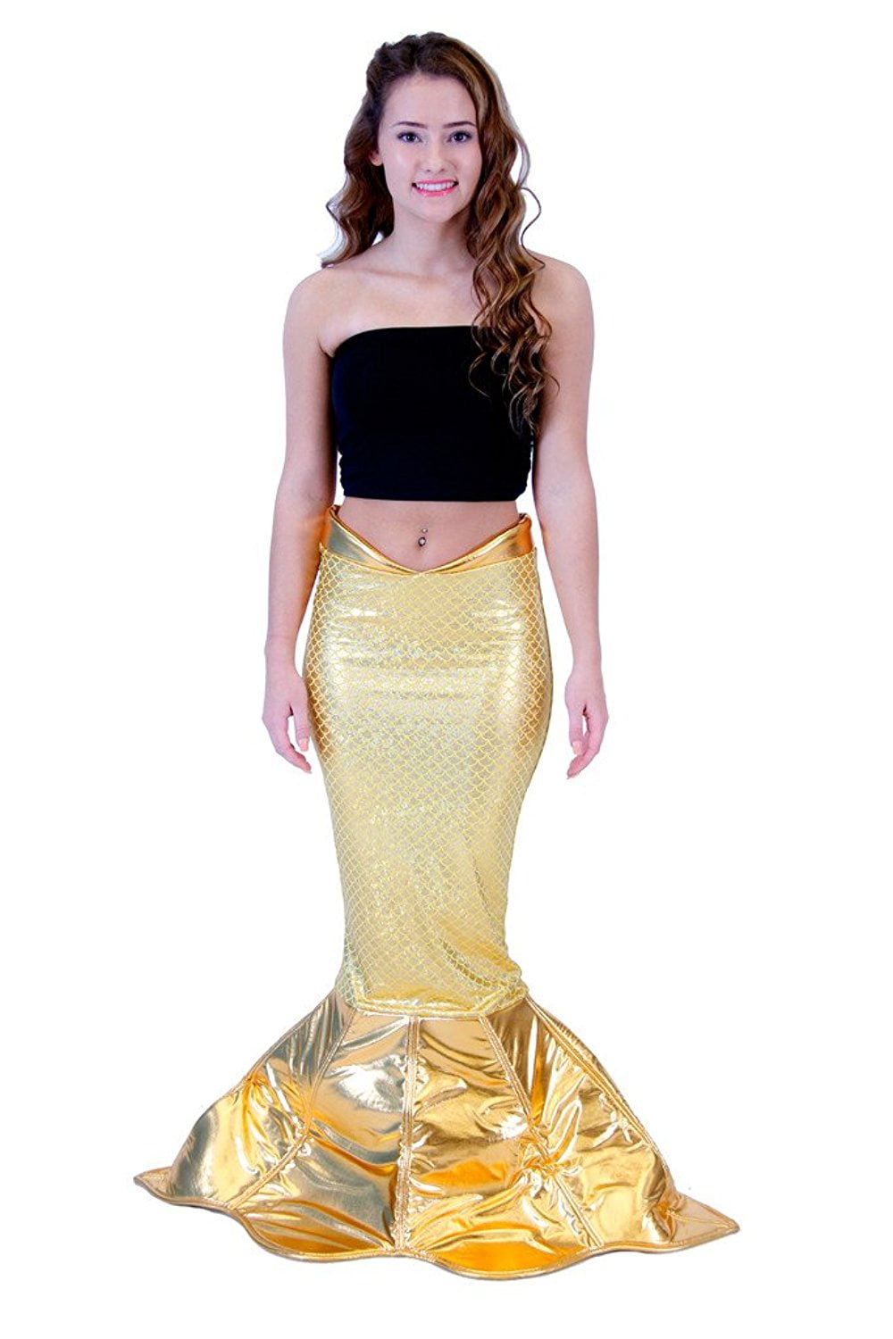 Magical Mermaid Sparkle Tail DELUXE Costume - Walmart.com