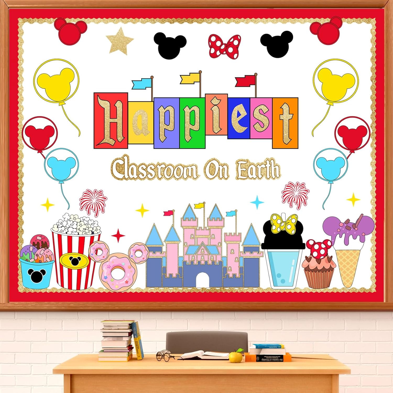 Magical Mouse Classroom Bulletin Board Decoration Happiest Class room ...