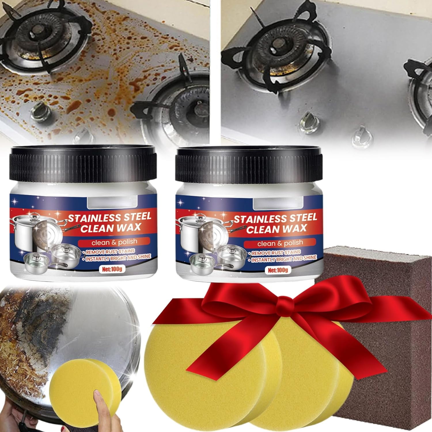 Magical Nano-Technology Stainless Steel Cleaning, Stainless Steel Clean ...