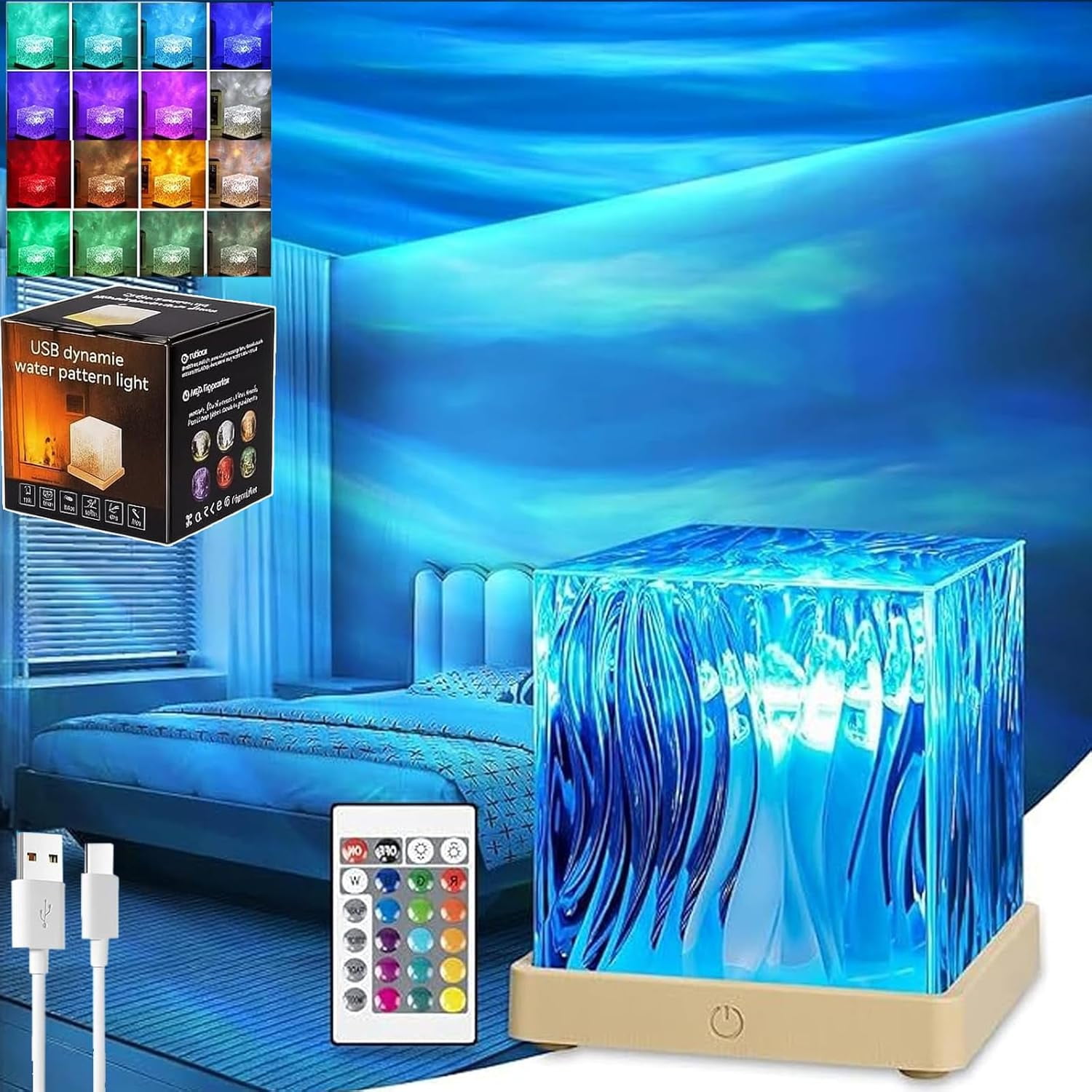 Magical Northern Lights for Your Room, 2026 New Aurora Borealis Night ...