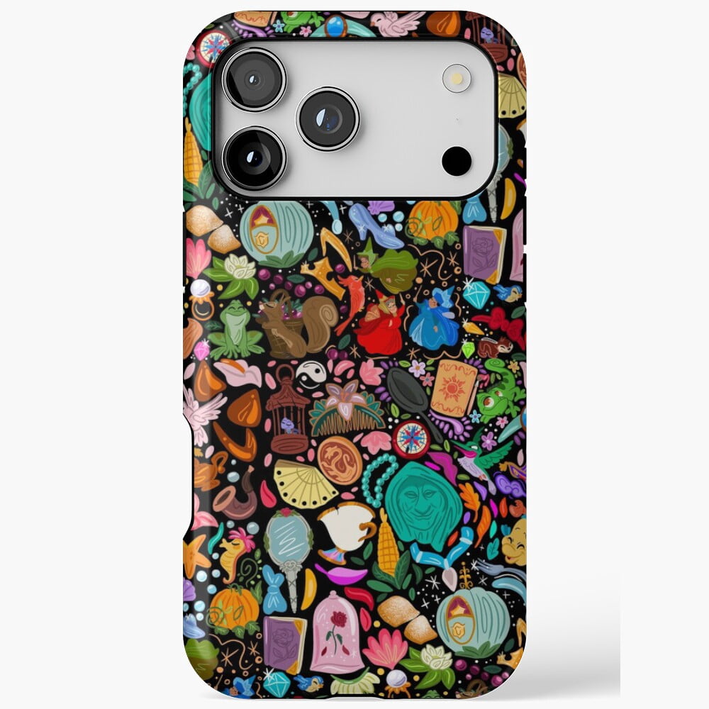 Magical Princess Black Background Aesthetic Anime Fantasy Case for ...