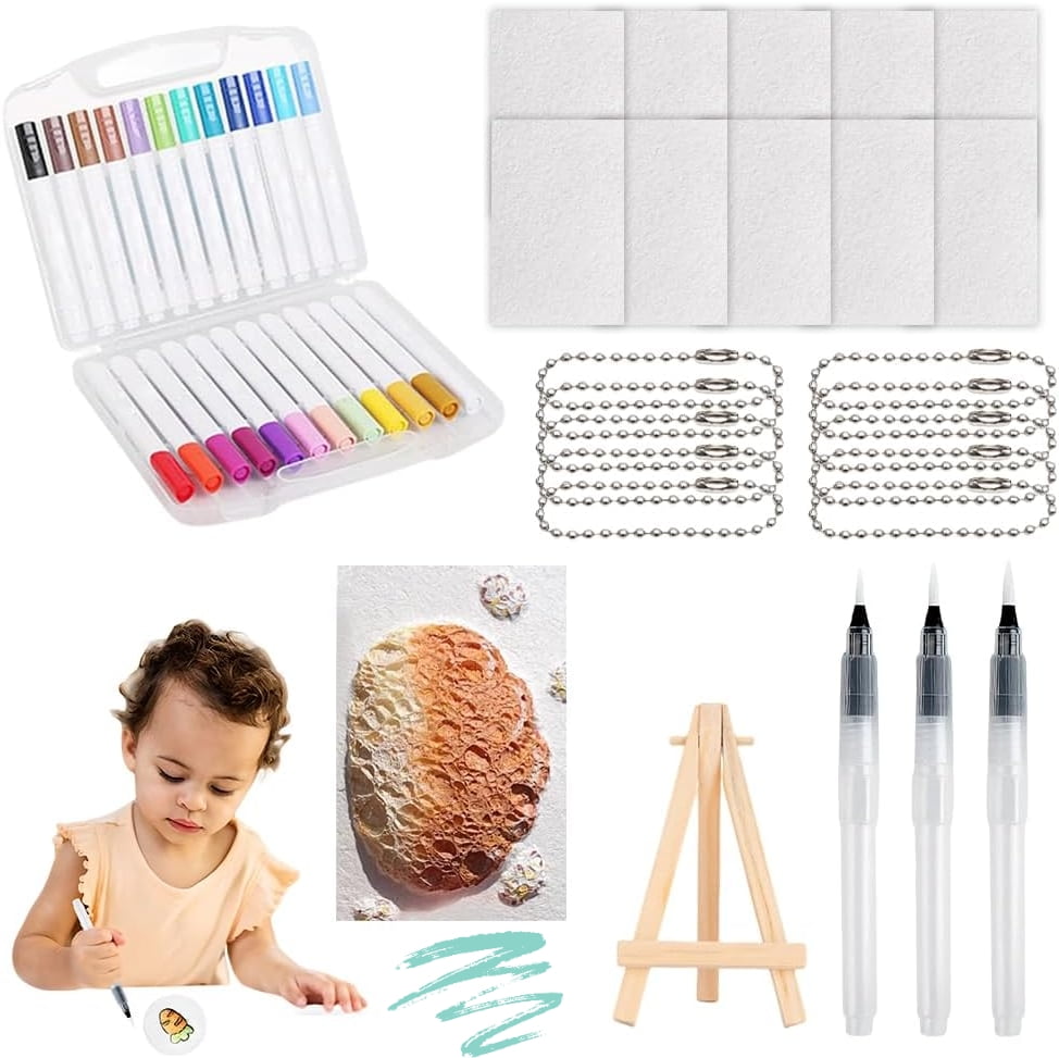 Magical Puffy Paint, 2025 New 3D Drawing Canvas Sponge, Magic Texture ...