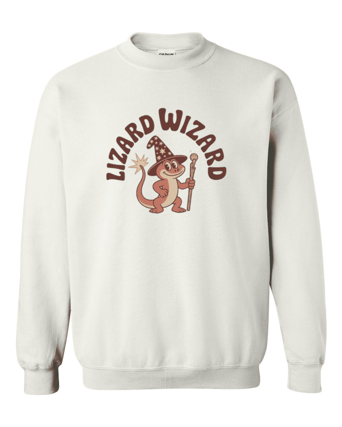 Magical Retro Fantasy Lizard Wizard Design With A Truly Unique ...