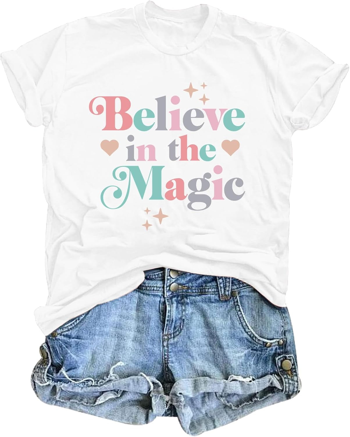 Magical Shirts for Women Magic Kingdom Tshirt Cute Castle Graphic Tees ...