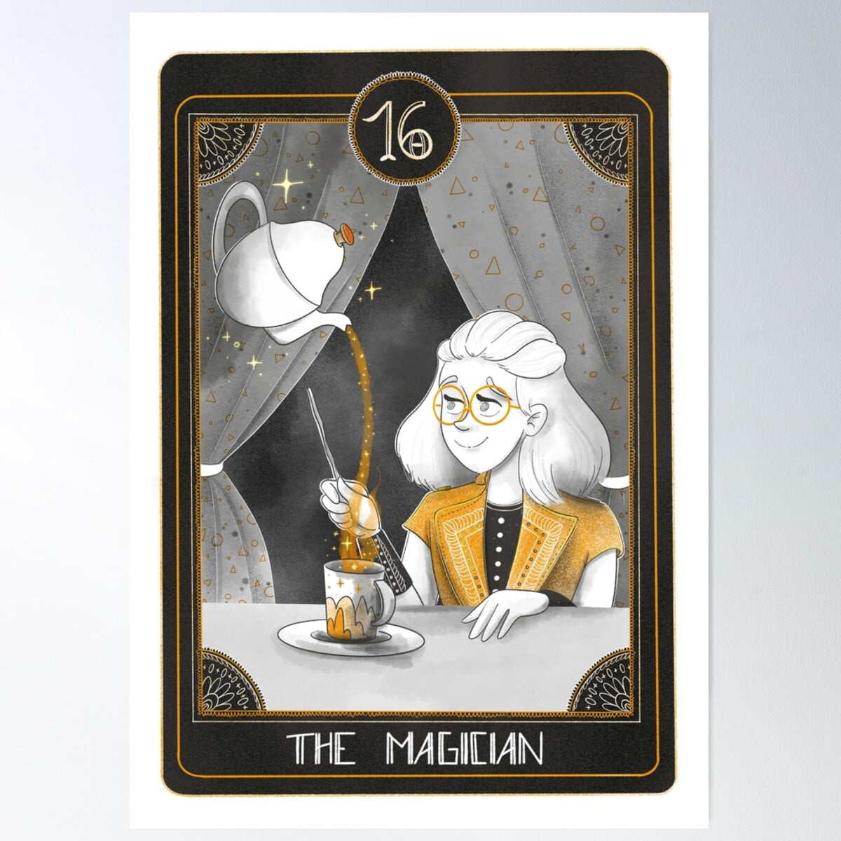 Magical Student - Day 16: Kettle Poster Wall Art, Modern Wall Decor For ...