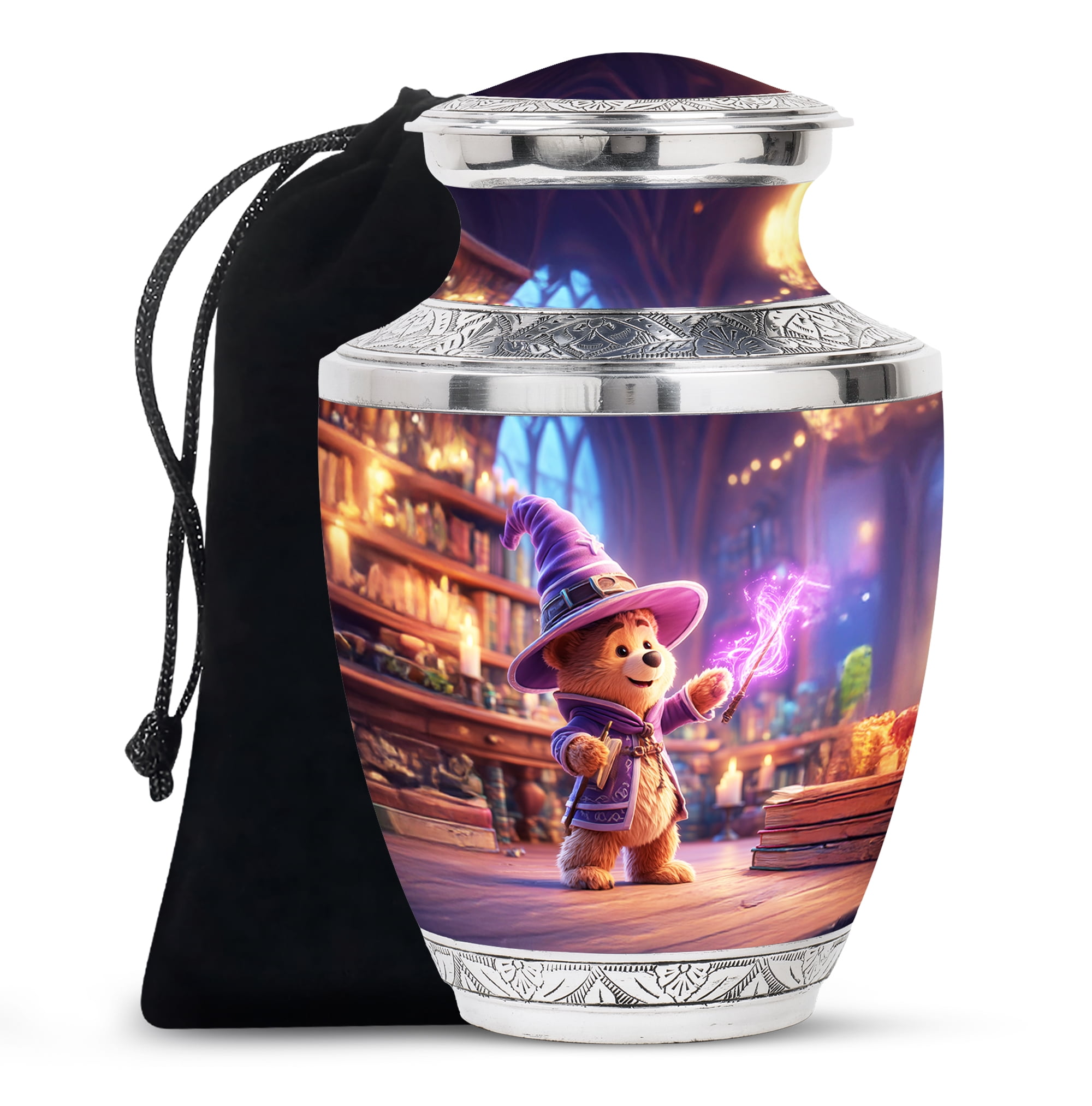 Magical Teddy Bear Large Decorative Urns For Human Ashes Adult Female ...