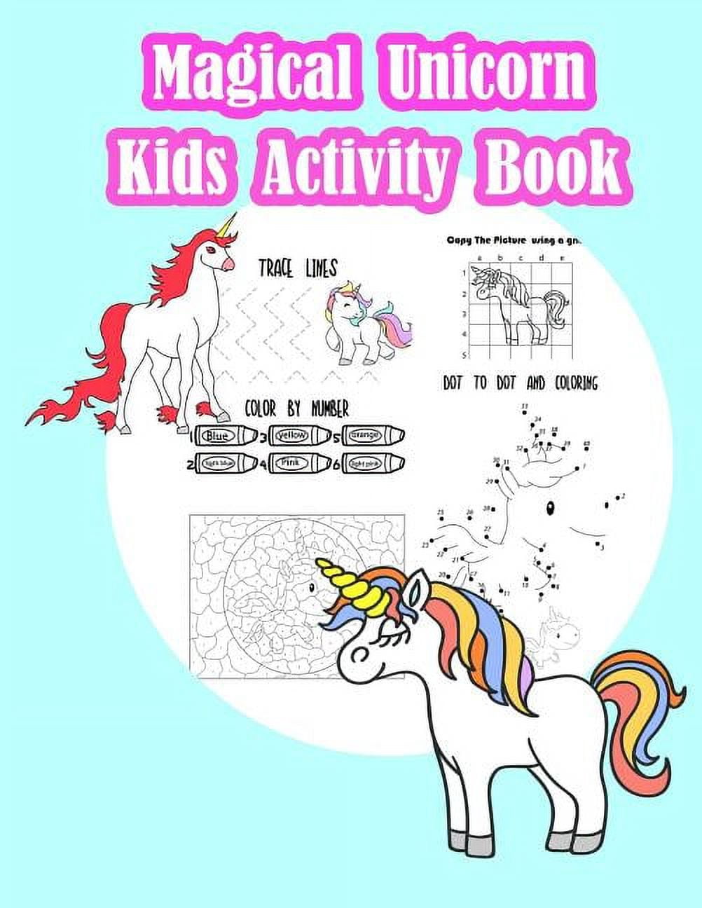 Magical Unicorn Kids Activity Book: : Fun Activity for Kids in Unicorn ...
