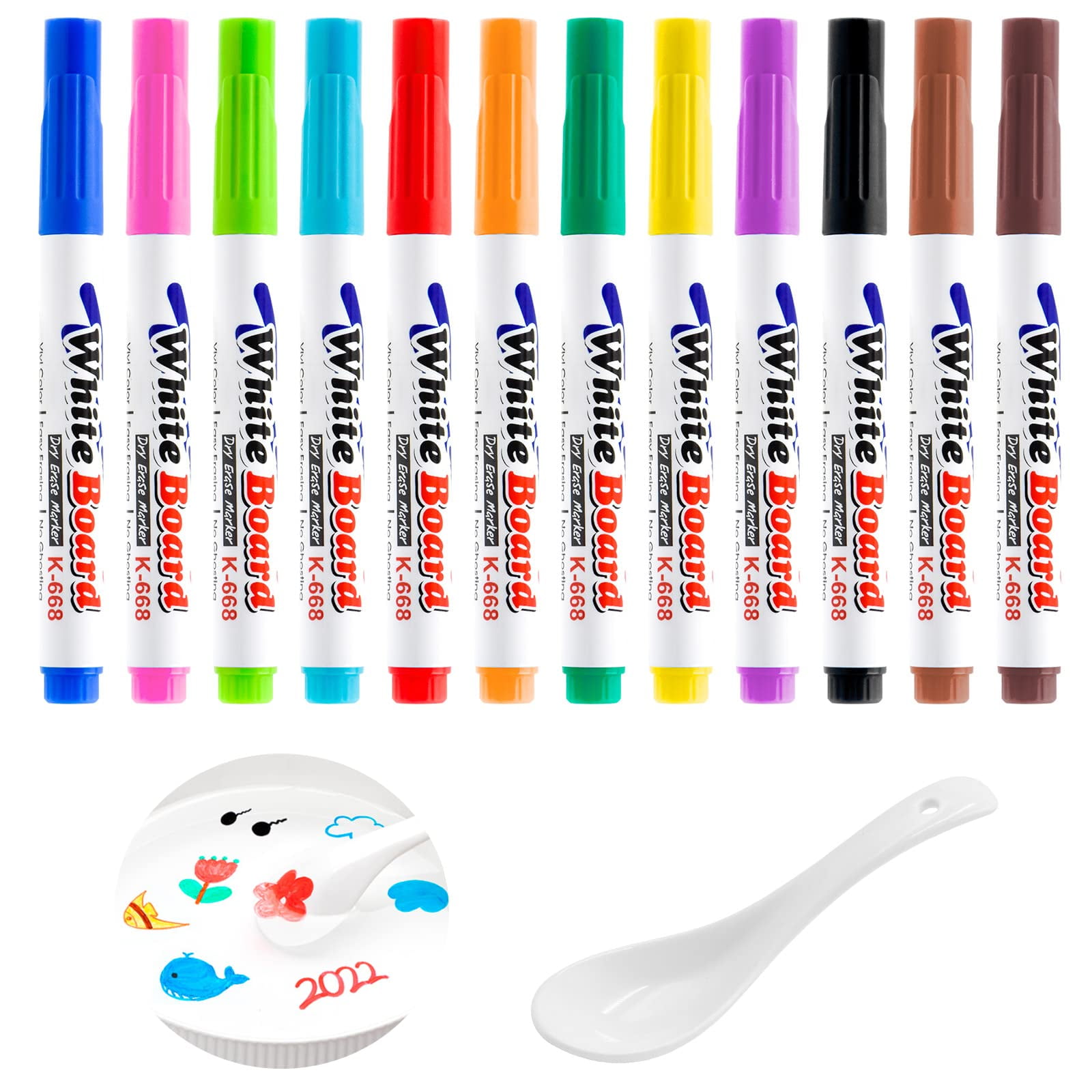 Magical Water Painting Pen,Erasable Pen Floating Pen Paint in Water ...