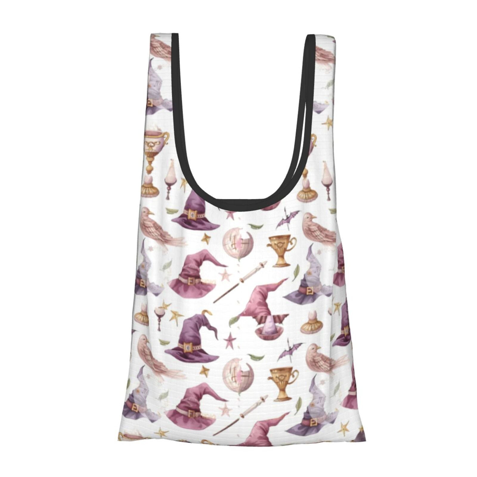 Magical Wizard Cartoon Movie Characters Gift for Women Reusable Grocery ...