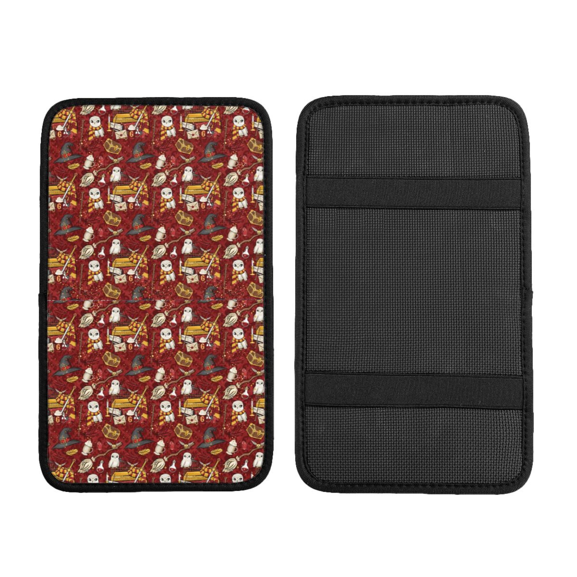 Magical Wizard Cartoon Movie Characters Pattern Console Armrest Cushion ...