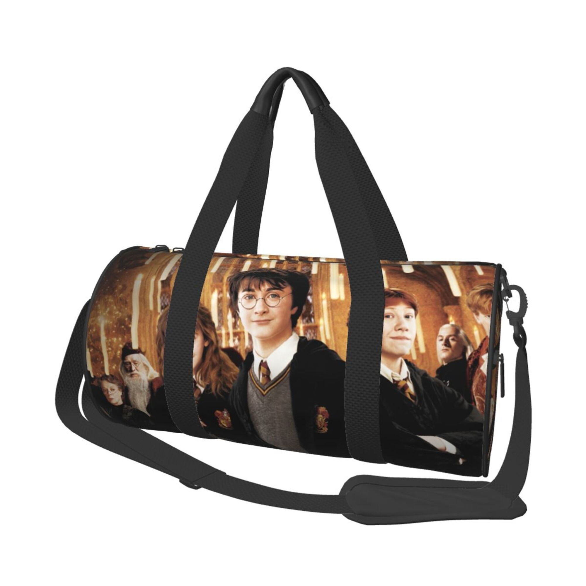 Magical Wizard Cartoon Movie Characters Pattern Lightweight Duffel Bag ...