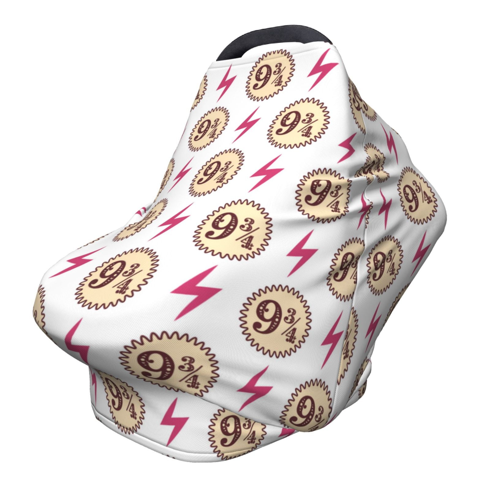 Magical Wizard Cartoon Printed Carseat Cover Boy and Girls - Multi-use Nursing Car Seat Canopy ...