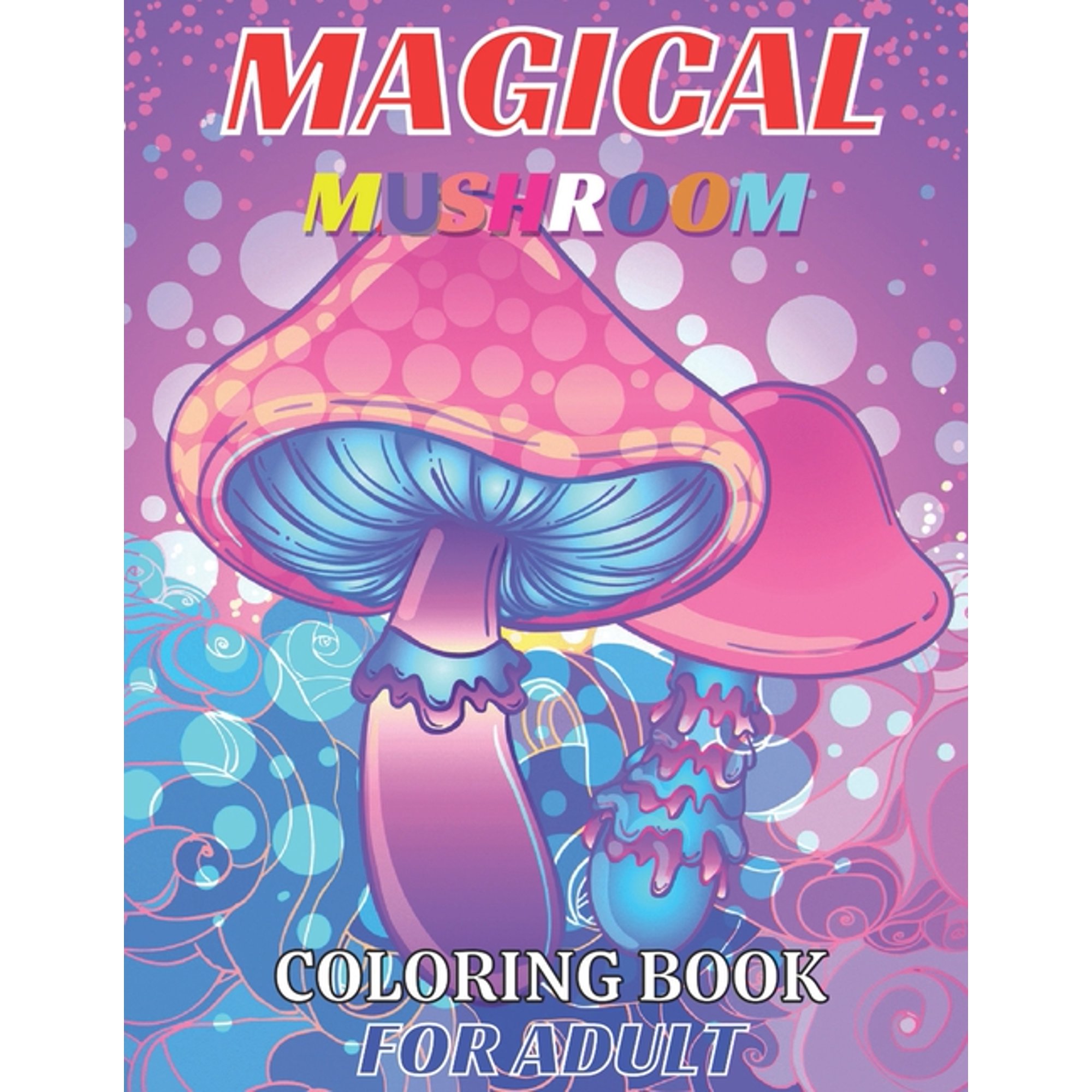 Trippy Mushroom Coloring Pictures