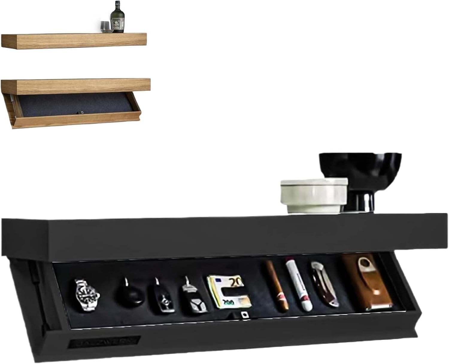 Magicflap Designer Shelf with Secret Compartment, Magicflap Shelf with ...