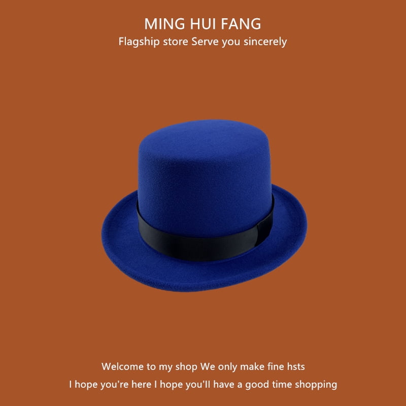 Magician High Hat British Blackadder Top Hat for Men and Women Court ...