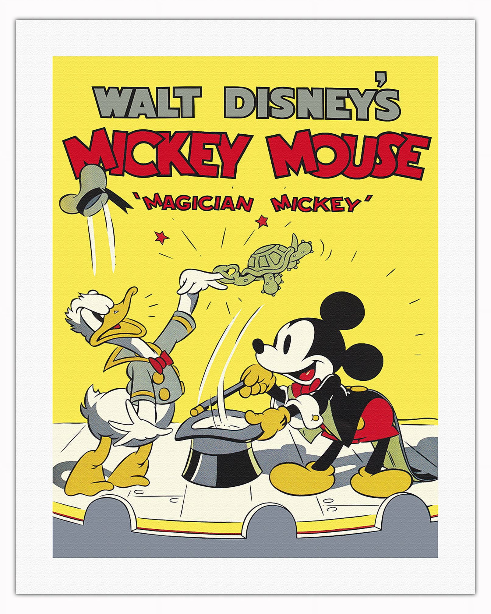 Magician Mickey - Starring Mickey Mouse & Donald Duck - Vintage Film ...